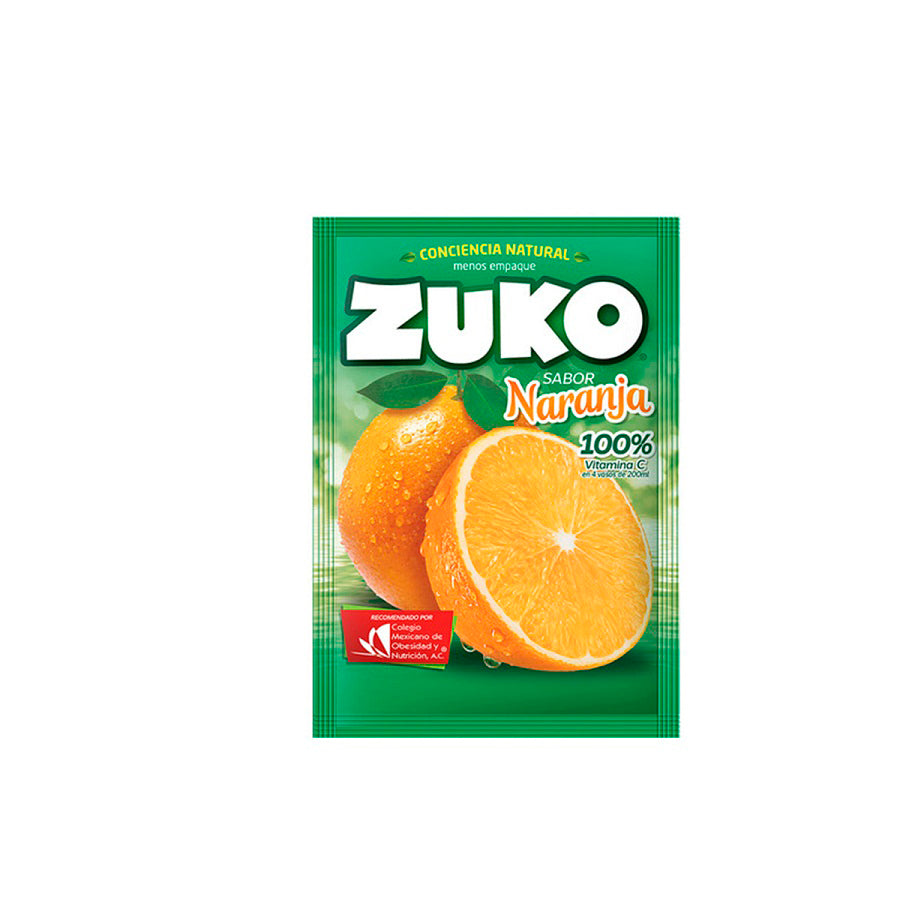 ZUKO SABOR NARANJA 1 PZA – El Mexicano en línea