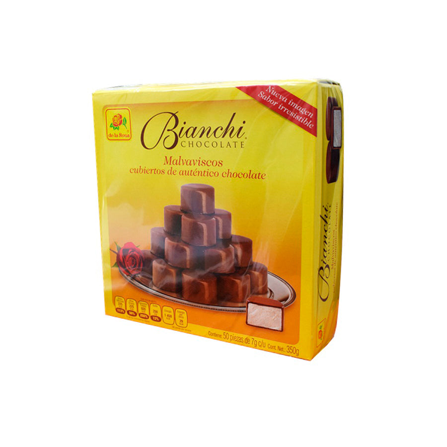 BOMBON CHOCOLATE BIANCHI DISPLAY DLR C/50 PZAS – El Mexicano en línea