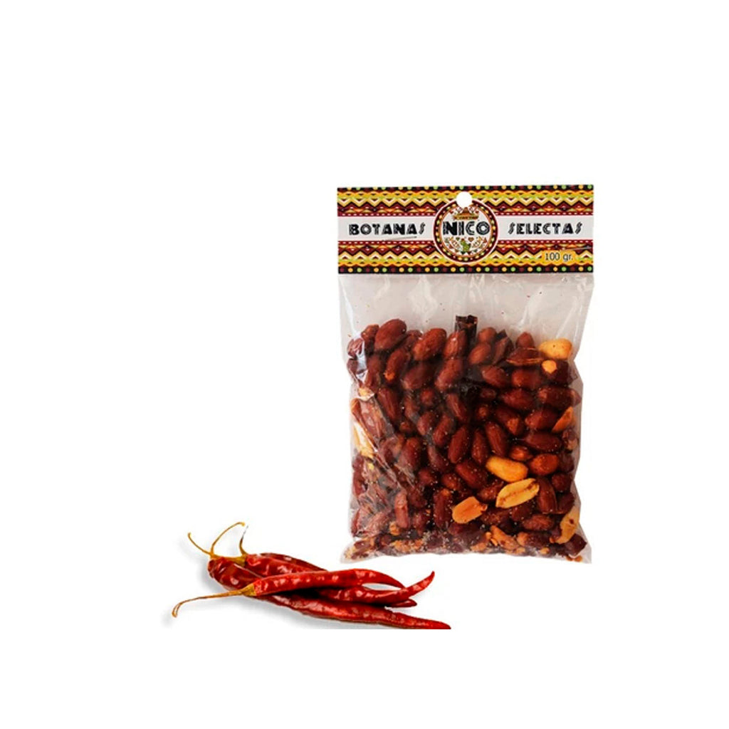 CACAHUATE NICO CHILE DE ARBOL 100 GR – El Mexicano en línea