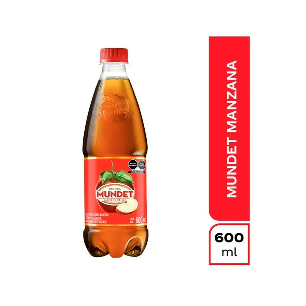B SIDRAL MUNDET MANZANA LIFT 600 ML – El Mexicano en línea