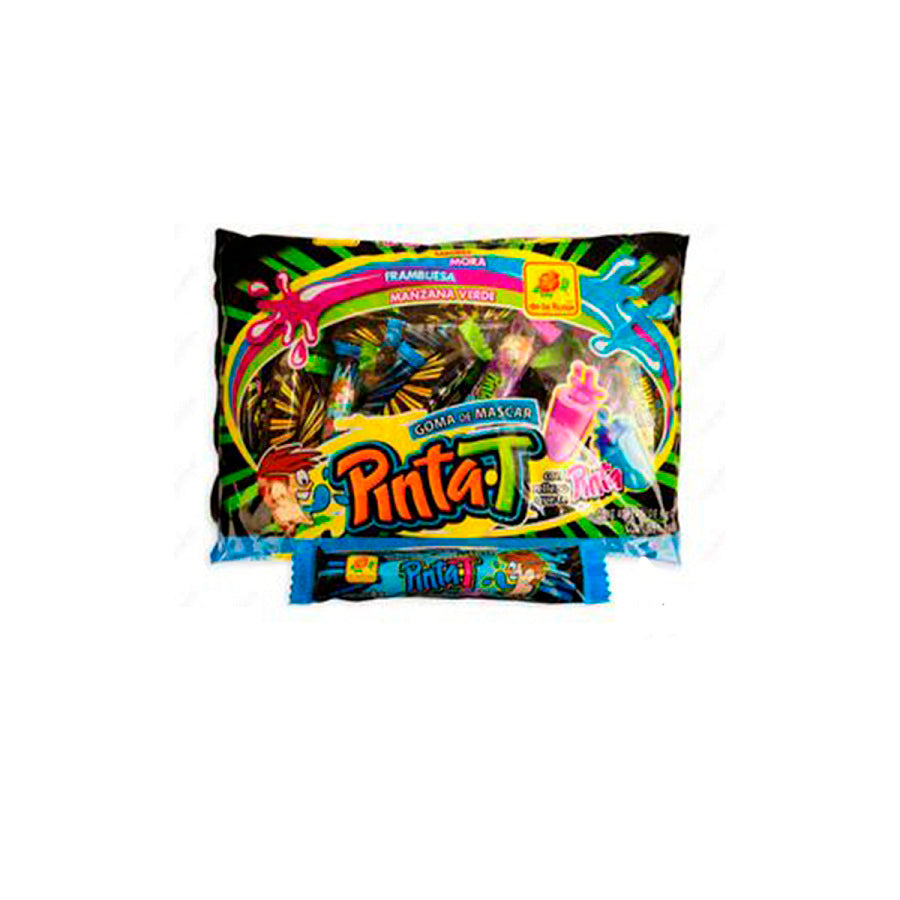 CHICLE PINTA T BOLSA C/40 PZAS – El Mexicano en línea