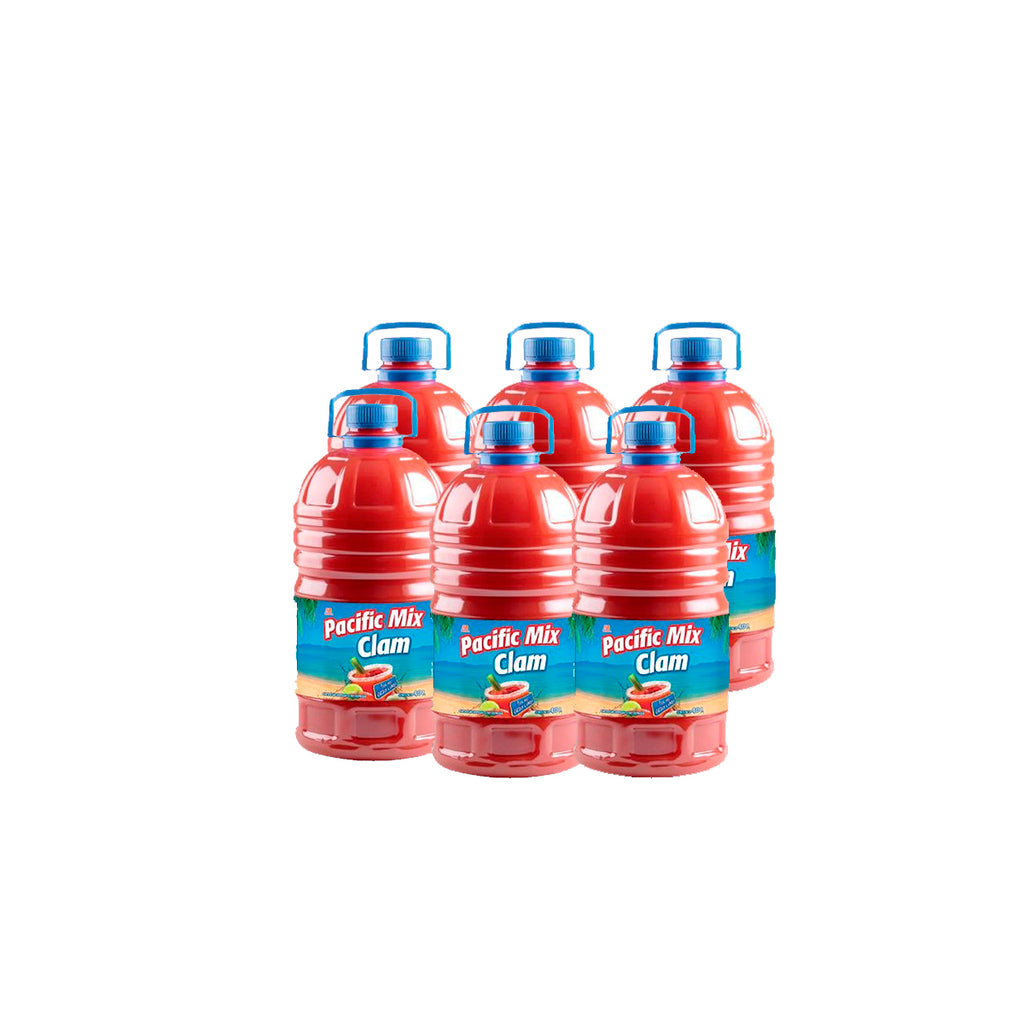 CLAMATO PACIFIC MIX GALON 4 LT CARTON C/6 PZAS – El Mexicano en línea