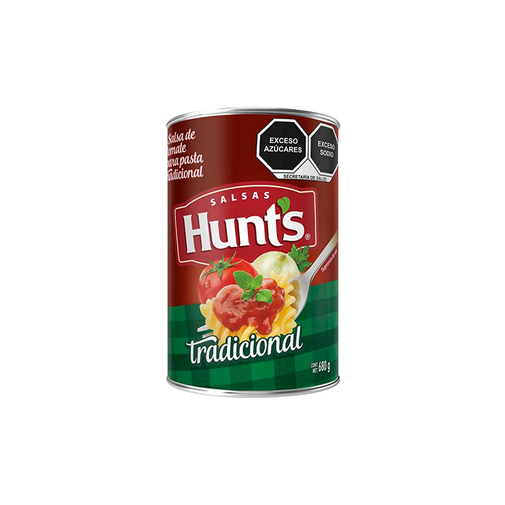 SALSA HUNTS DE TOMATE PARA PASTA TRADICIONAL 360 GR – El Mexicano en línea