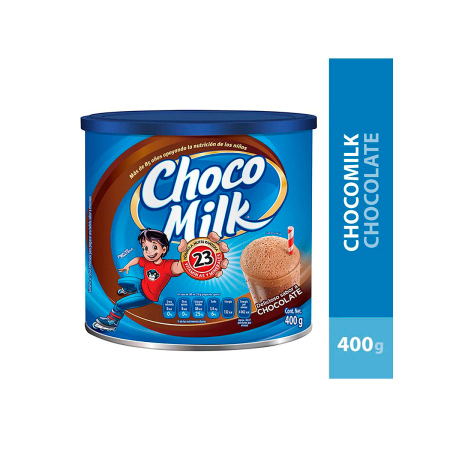 CHOCO MILK CHOCOLATE POLVO BOTE 400 GR – El Mexicano en línea