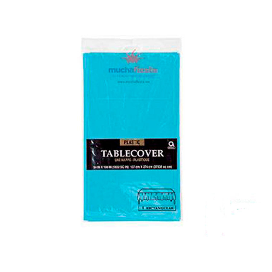 MANTEL RECTANGULAR LISO COLOR AZUL BEBE "PARA TABLON" – El Mexicano en ...