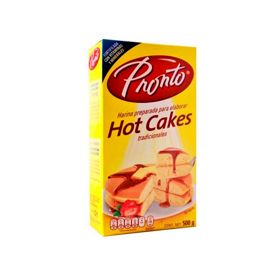 HARINA HOT CAKES PRONTO 500 GR – El Mexicano en línea